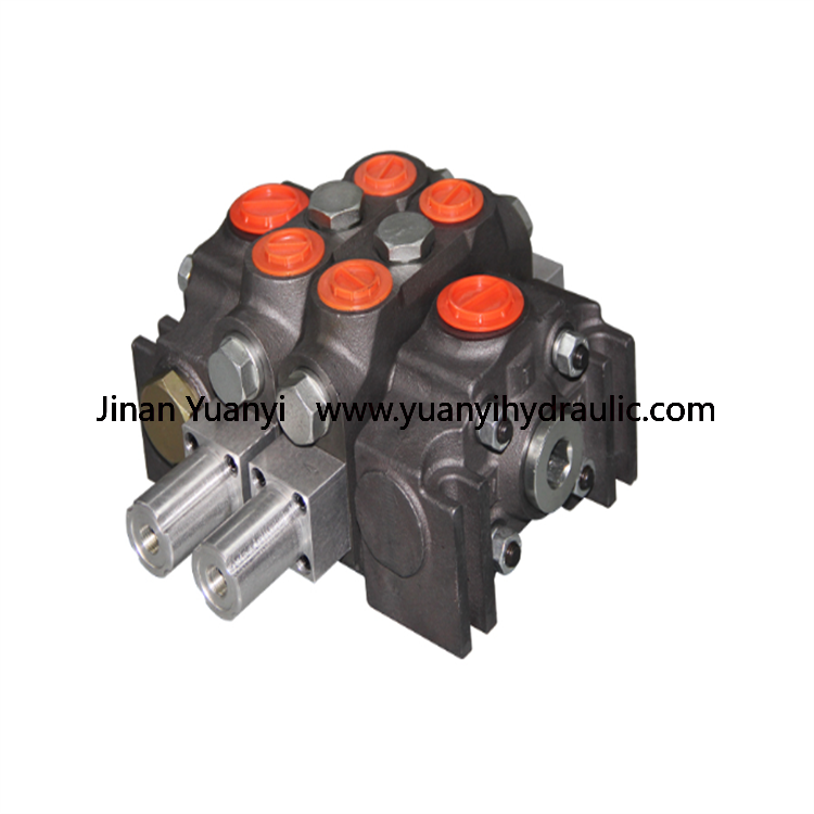 DCV20 Series Hydraulic Valve - 4 Spools 20L/Min Monoblock Control ...