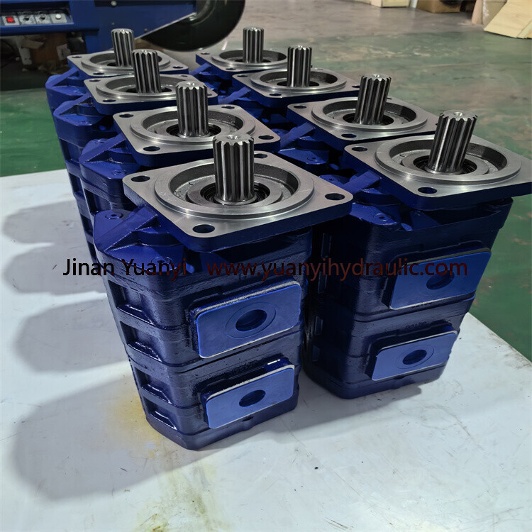 Jinan CBGJ Series Double Hydraulic Gear Pump for Loaders - Customizable ...