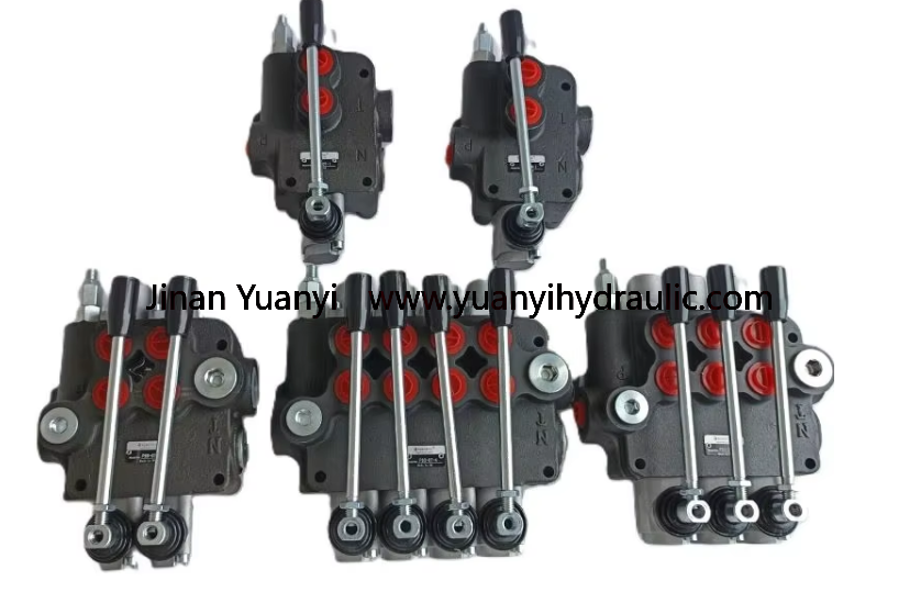 High-Performance 3 Spool Monoblock Directional Hydraulic Valves for ...