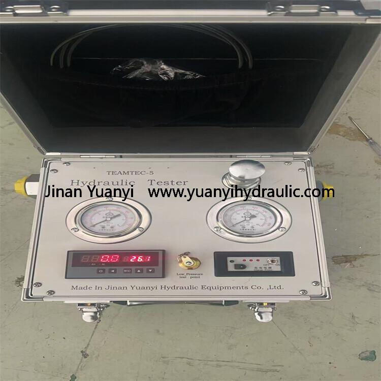 Digital Hydraulic Pump Pressure & Flow Meter Tester for Excavators ...