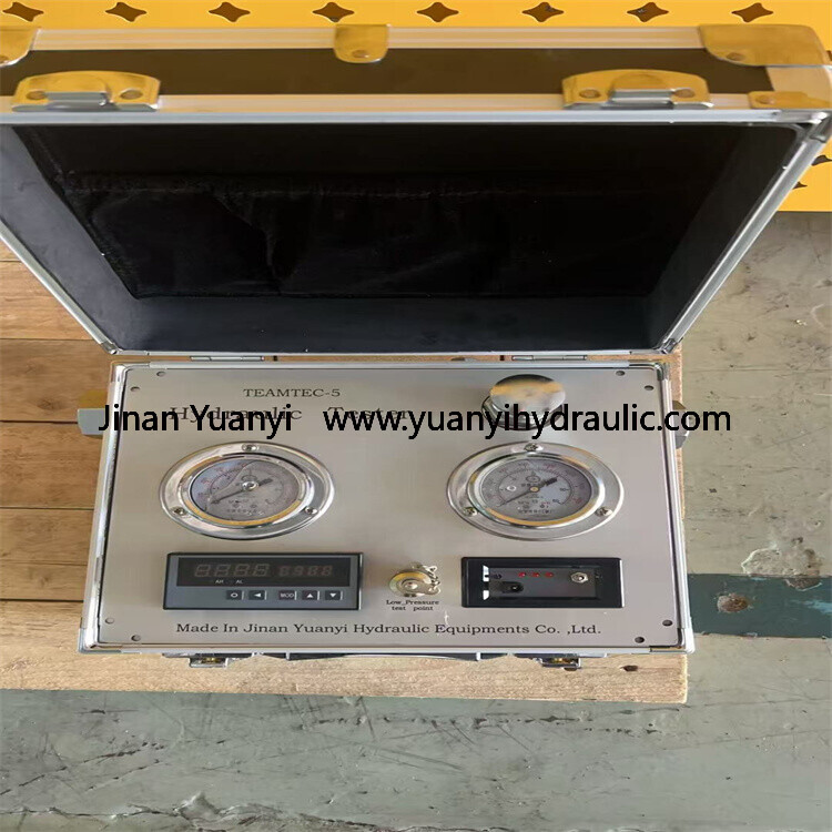 Digital Hydraulic Pump Pressure Flow Meter Tester for Excavator Repair ...
