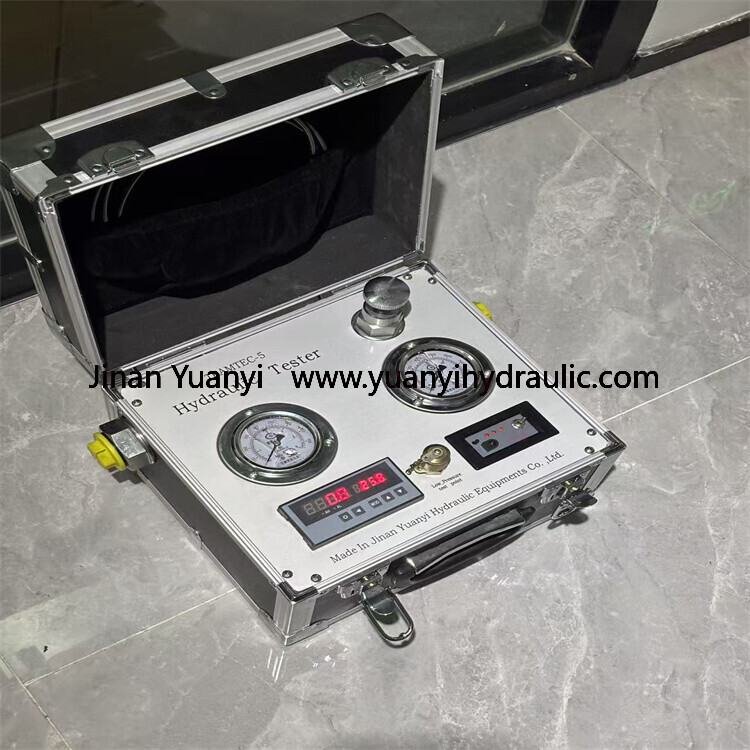 Digital Hydraulic Pump Pressure & Flow Tester - Portable Hydraulic ...