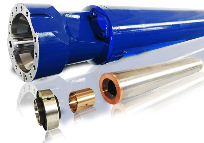 High Performance Induction Motors Featuring Single And Multi Section