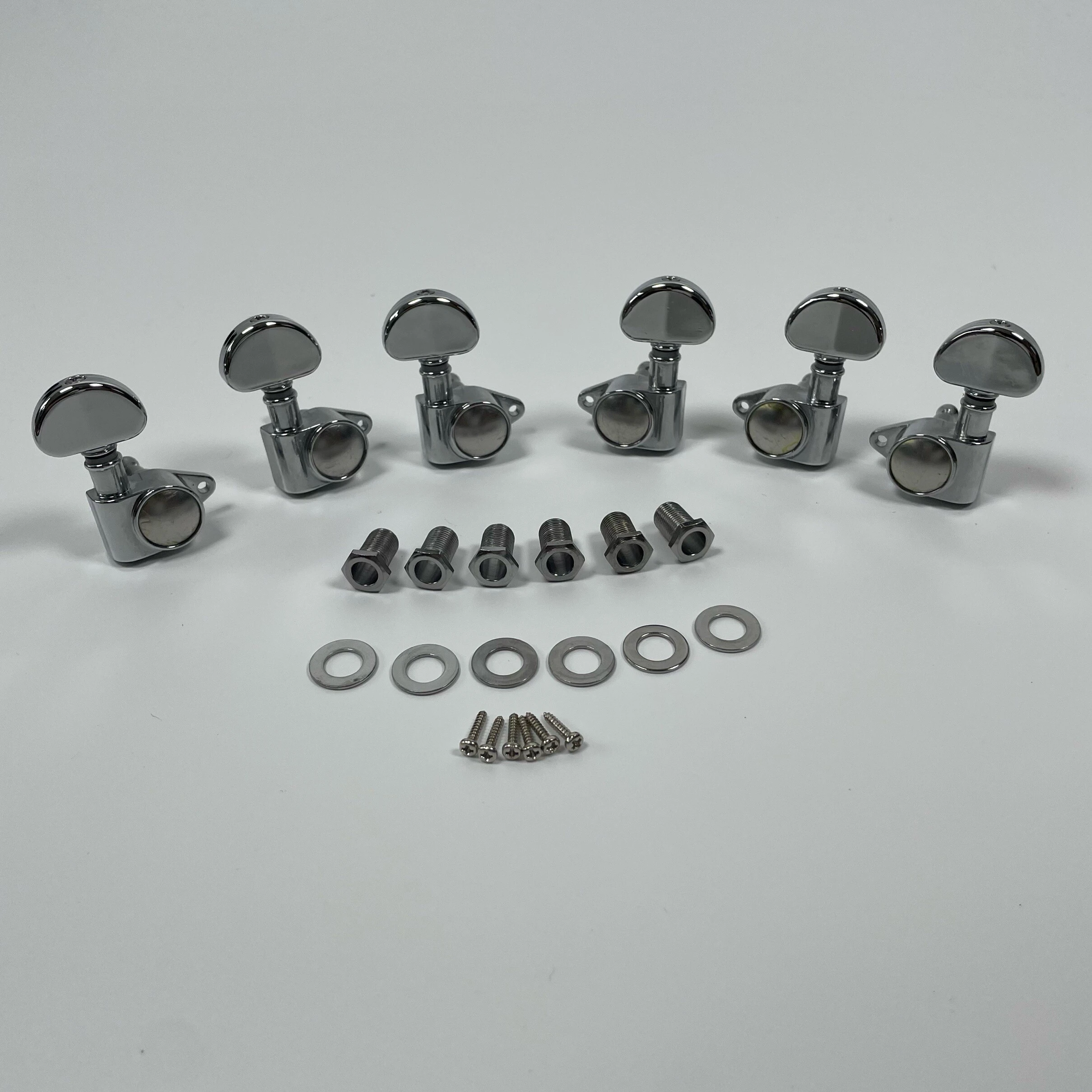 Chrome 3r3l Electric Guitar Machine Heads - J-303-CR (10mm Hole)