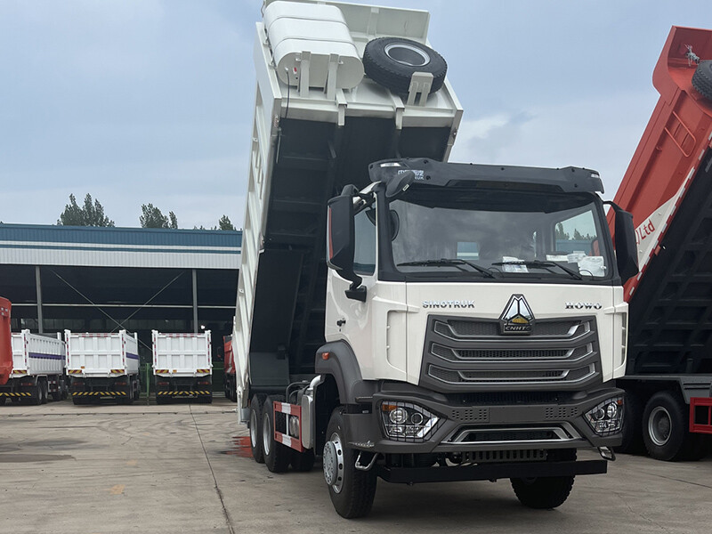 HOWO NX DUMP TRUCK - Powerful Euro II 380HP Dump Truck with Extended ...