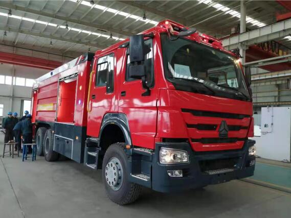 SINOTRUK HOWO 6X4 FIRE FIGHTING TRUCK-SINOTRUK HOWO IMPORT&EXPORT CO.LTD