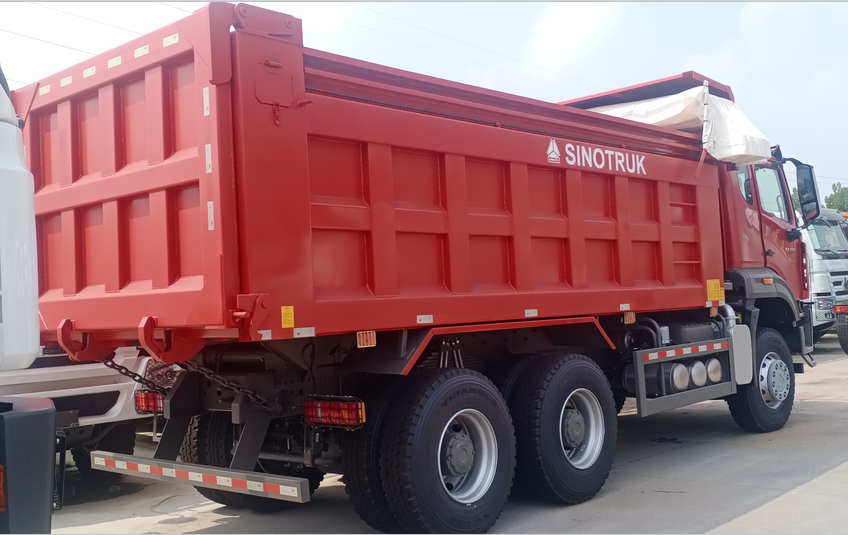 NX 6X4 Red+Field+Tarp-SINOTRUK HOWO IMPORT&EXPORT CO.LTD