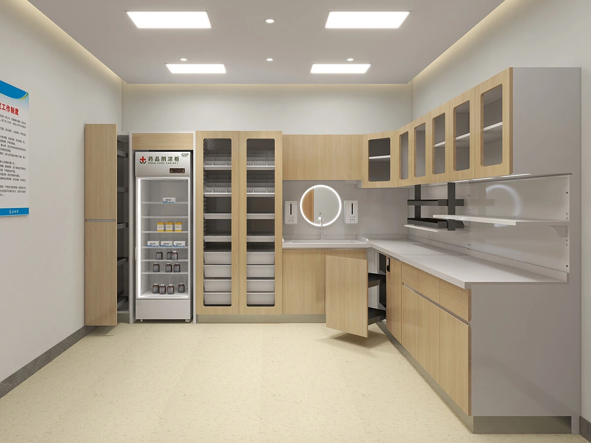 Sterile and Secure Medication Storage Cabinets