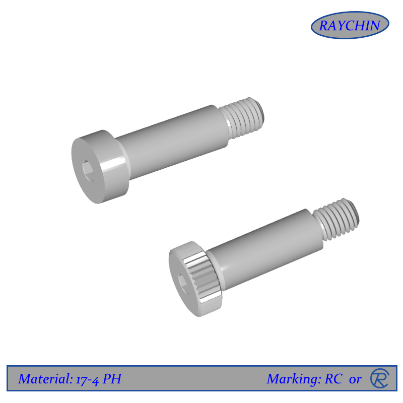 17-4 PH Shoulder Bolts | High-Strength Stainless Steel Fasteners