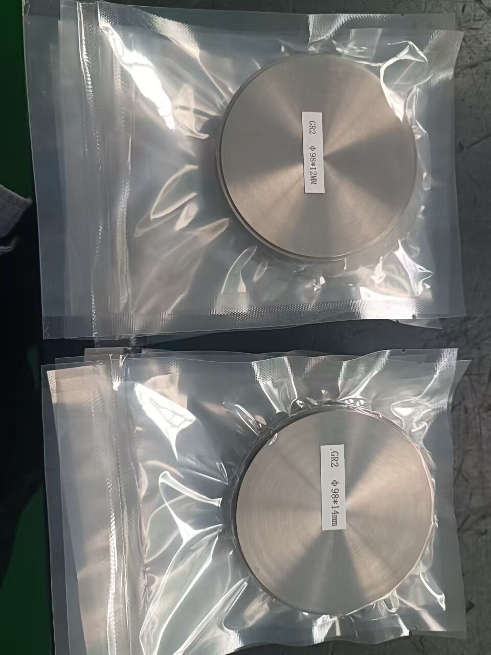 Dental titanium gear plate/titanium disc-Timac