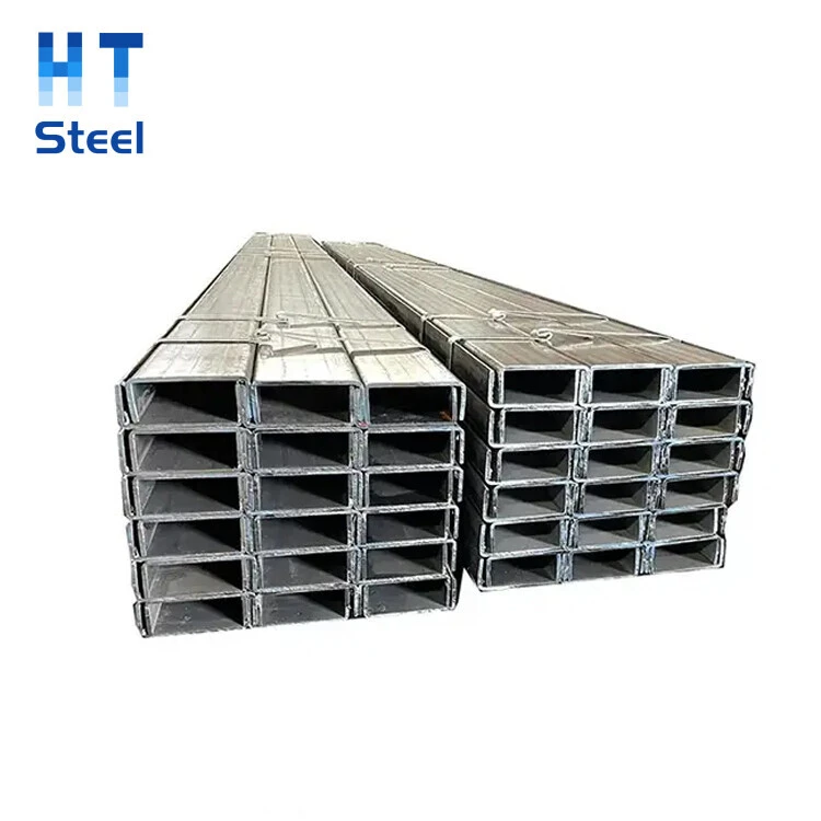 standard sizes u channel steel galvanized steel channel steel profile ...