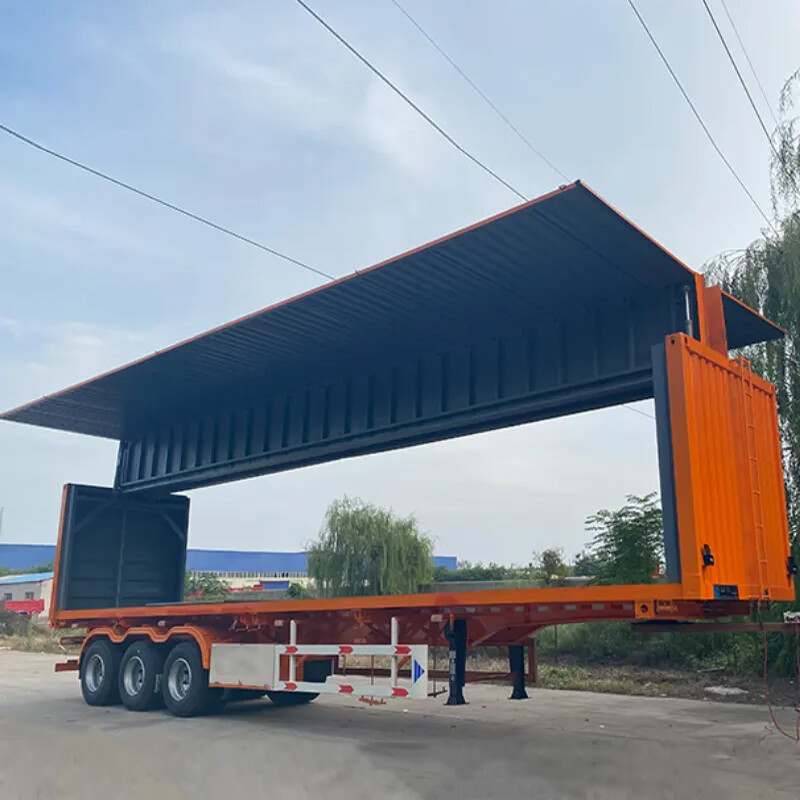 3-axis Spread-wing Semi Trailer-Shandong Zonghui Machinery Co., Ltd