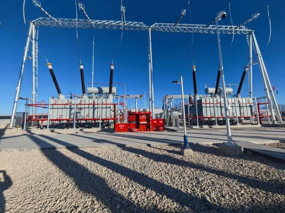 330KV 360MVA Three-phase Fan-cooling Three-winding On-load tap changer ...
