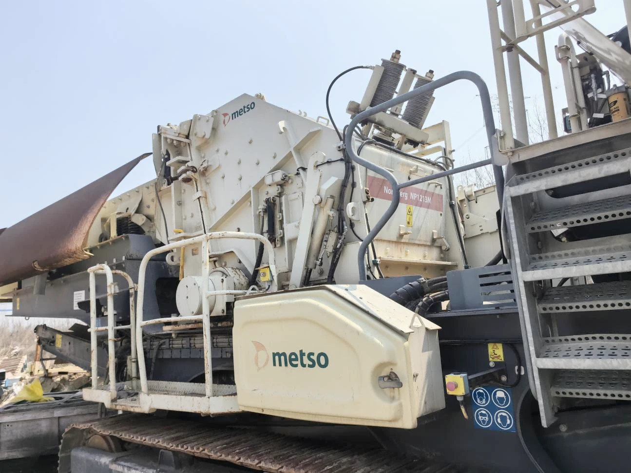 Metso Lokotrack LT1213 mobile impact crusher-Shanghai Kinglink Industry ...