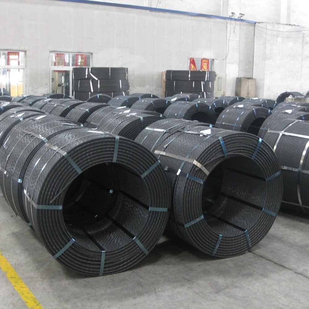 ASTM A416 High Tensile 1860 MPa 12.7mm High Carbon Prestressed Concrete ...