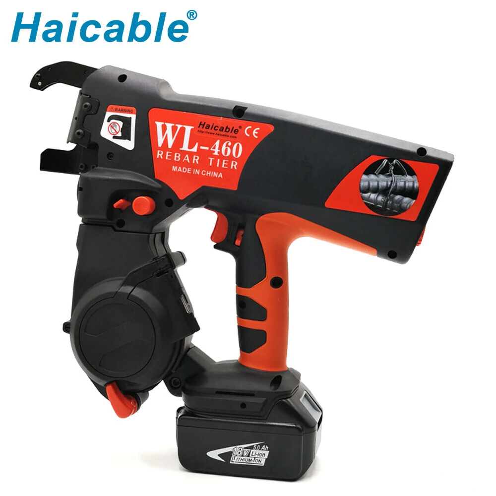 WL-460 Twin Wire Rebar Tying Machine - High Capacity & Li-ion Battery