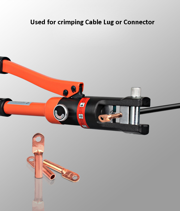 HP-120/120B Bolt Locked H Head Crimping Tool for 10-120mm² Cables