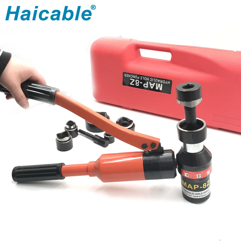 MAP-8Z Hydraulic Hole Maker - Stainless & Mild Steel Punching Tool
