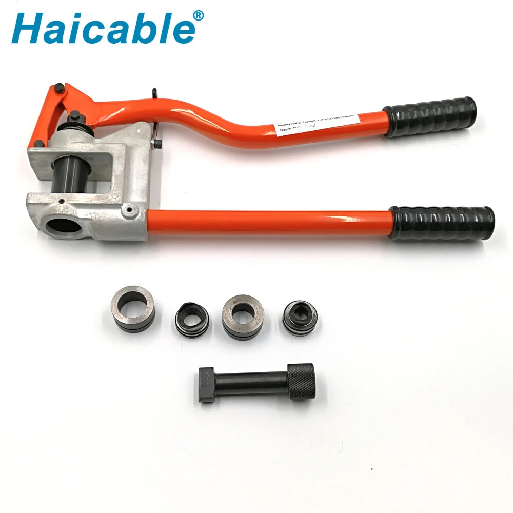 MAP-50 Metal Stud Hole Maker - Mechanical Punch Tool for Steel Plates