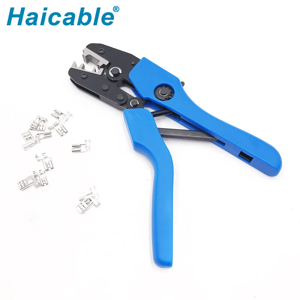 Non-Insulated 90° Flag Terminal Crimping Tool AN-0506FL