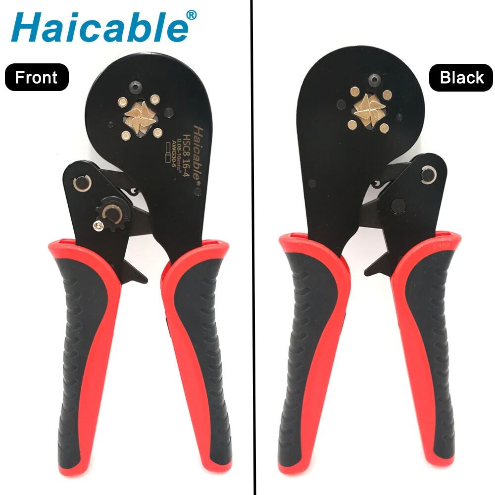 Cord End Sleeve & Wire Ferrules HSC8 16-4 - Ratchet Crimper