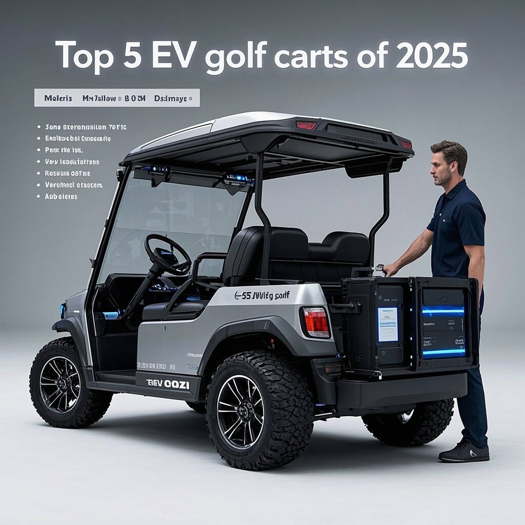 Top 5 EV golf carts of 2025: Features, Specs & Expert Picks