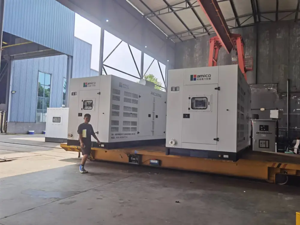 300kW Containerized gas generator set-Amico Gas Power Co.,Ltd.