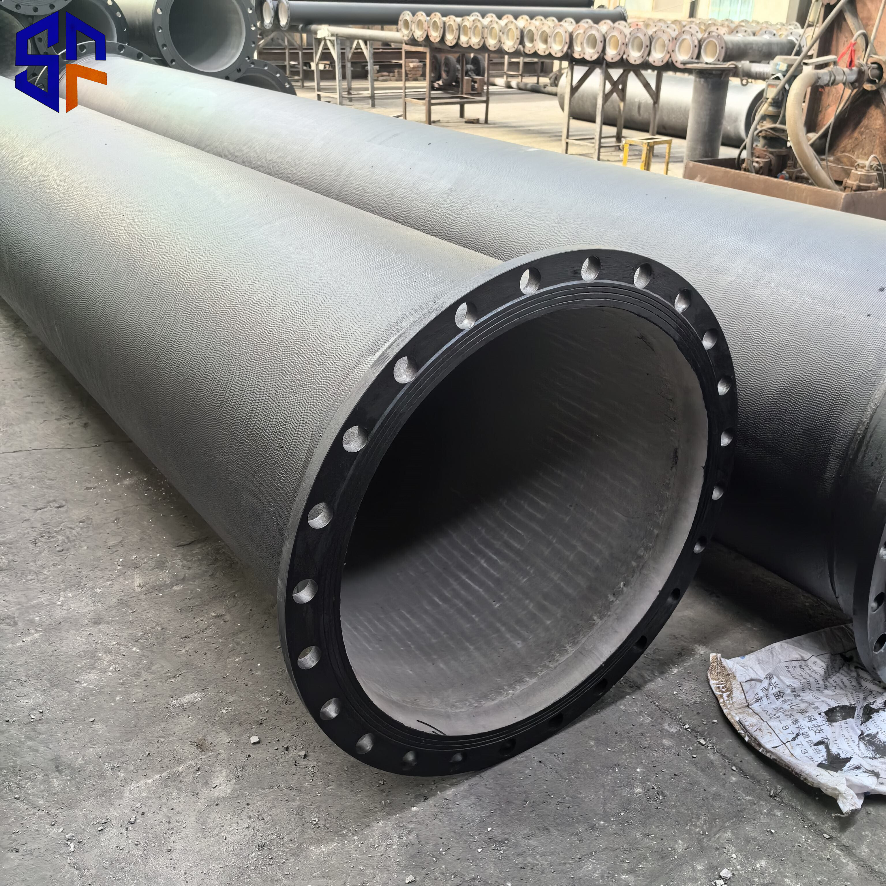 Ductile iron pipe:DN300 PN16 K-type Standard:ISO2531/EN545-Sinuoer ...
