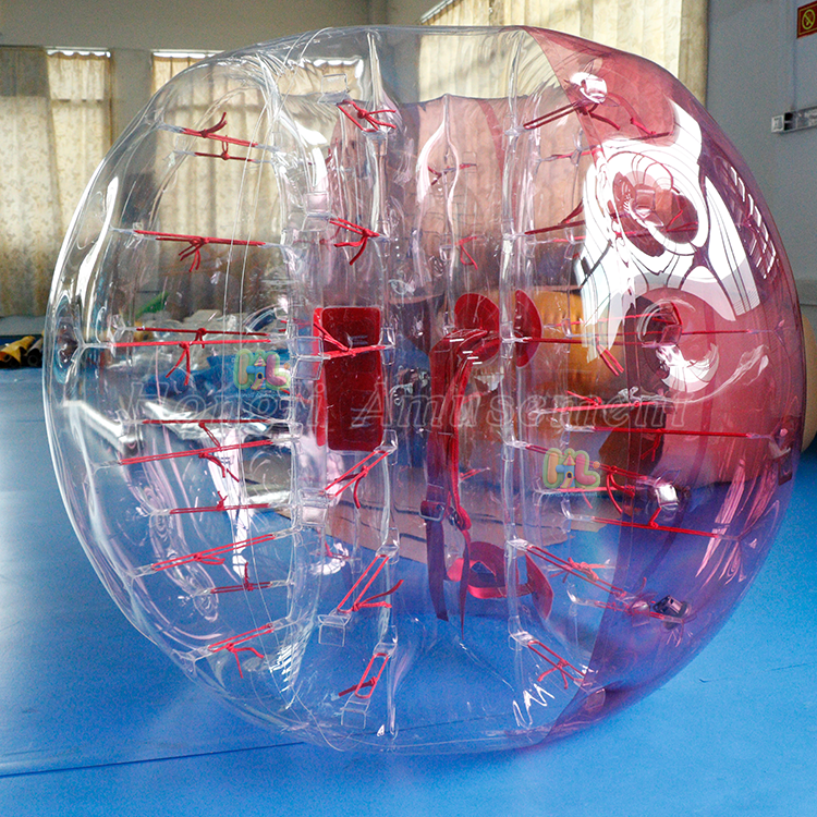 Inflatable Half color Bubble Soccer Ball - HONGLI Durable bumper ball