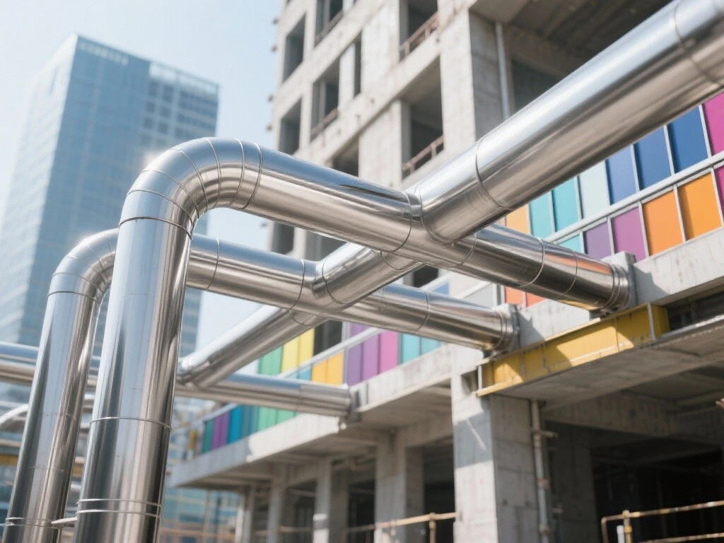 Stainless Steel Pipes & Color Coated Coils | Durable Construction Solution